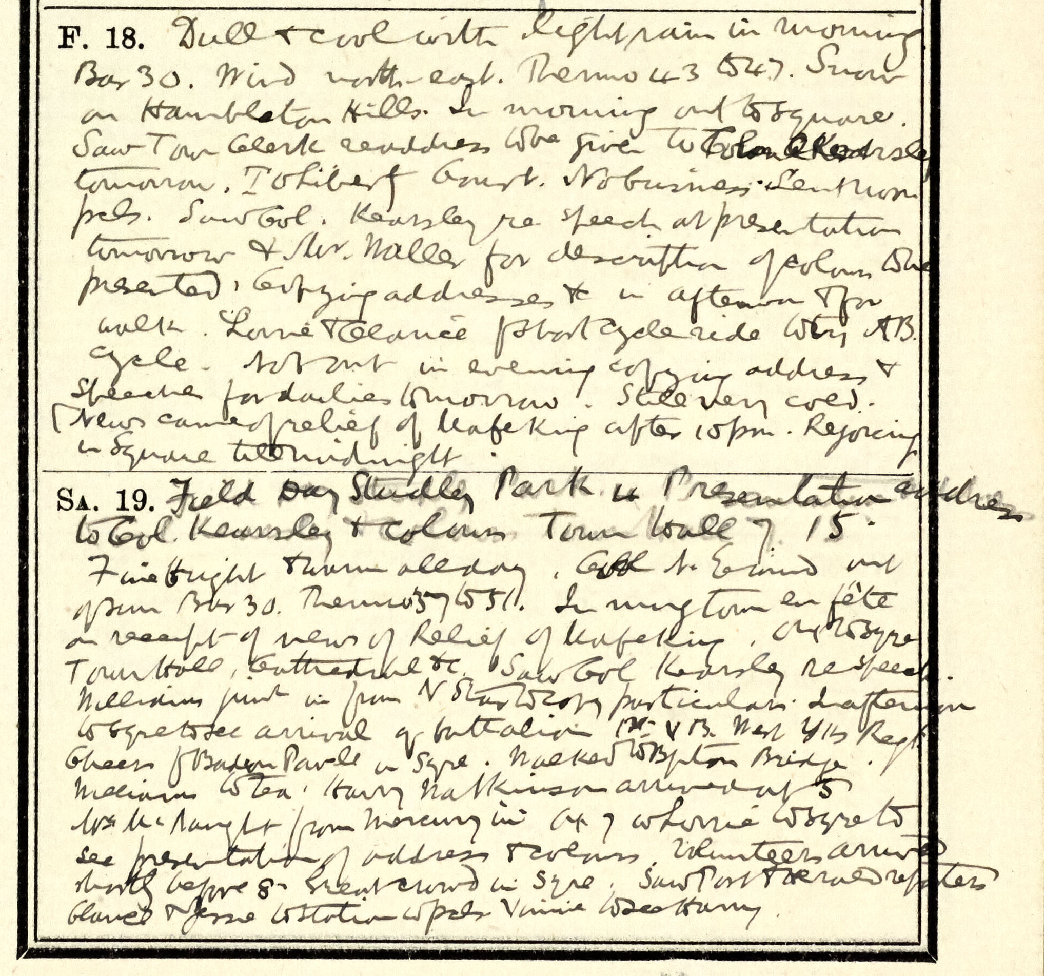 Diaries of a Ripon Reporter – North Yorkshire Archives Blog