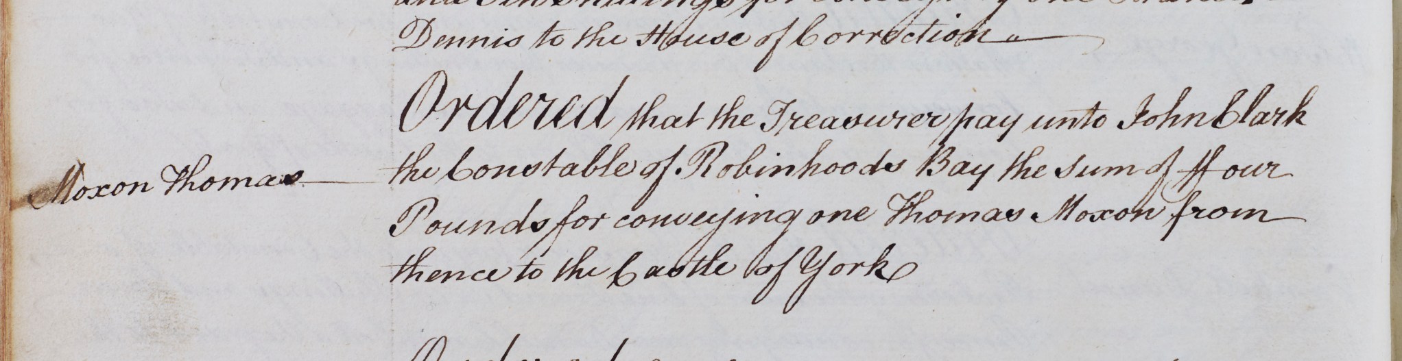 Thomas Moxom: The Case of the Cutlass & the Customs Officer – North ...
