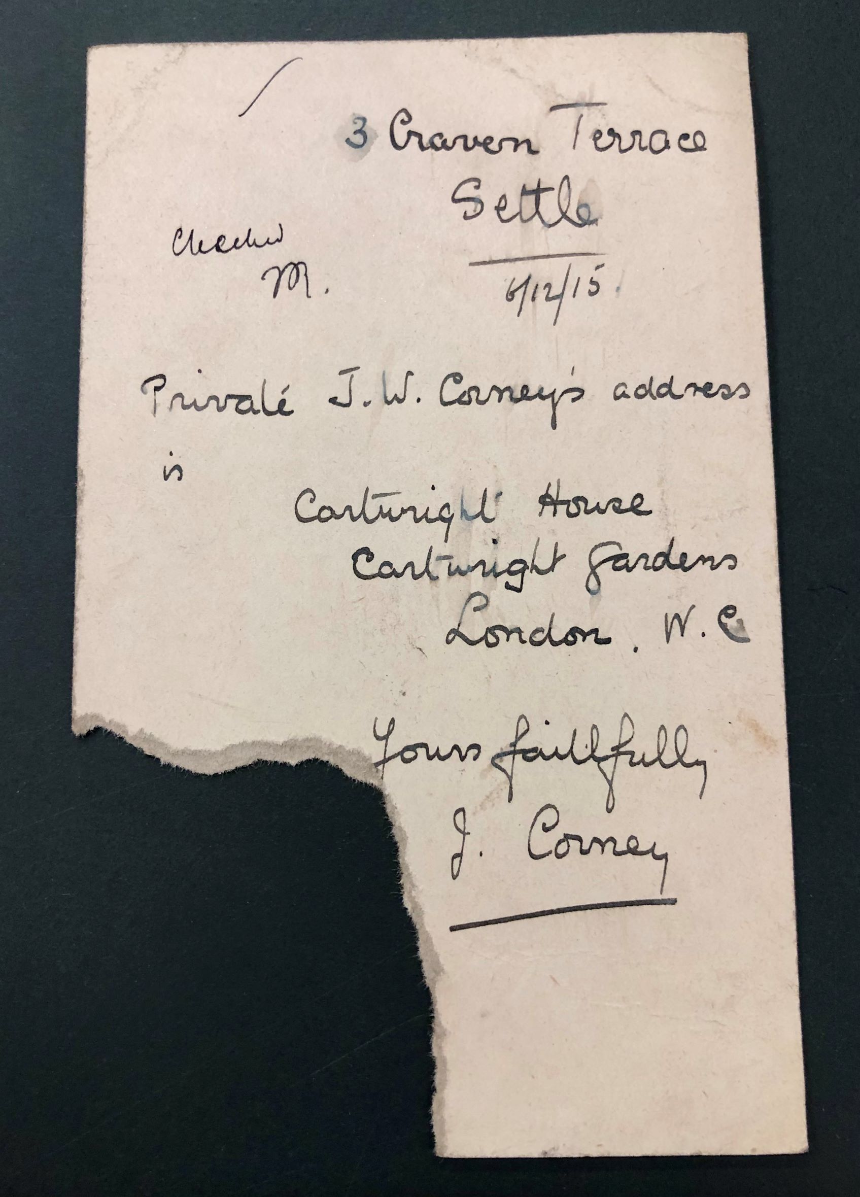 Festive letters of thanks – North Yorkshire Archives Blog