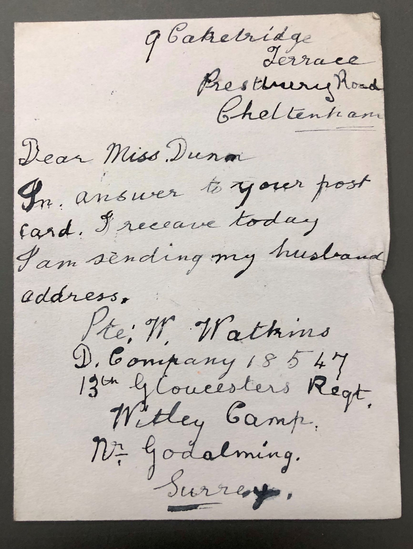 Festive letters of thanks – North Yorkshire Archives Blog