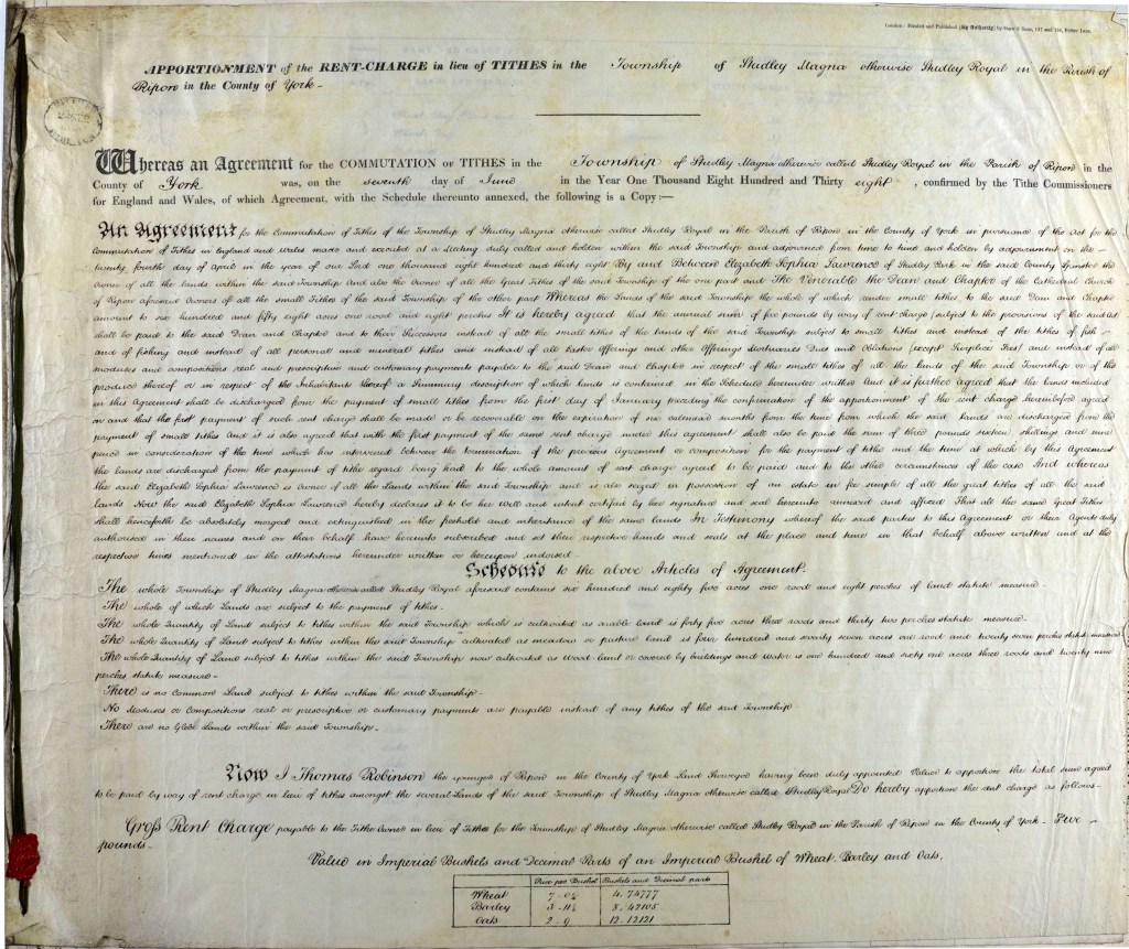 New collections: From 600 year old deeds to the Eurovision Song Contest ...