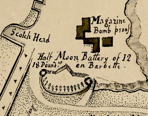 Francis Gibson’s plan of the defences of Whitby, 1794 – North Yorkshire ...