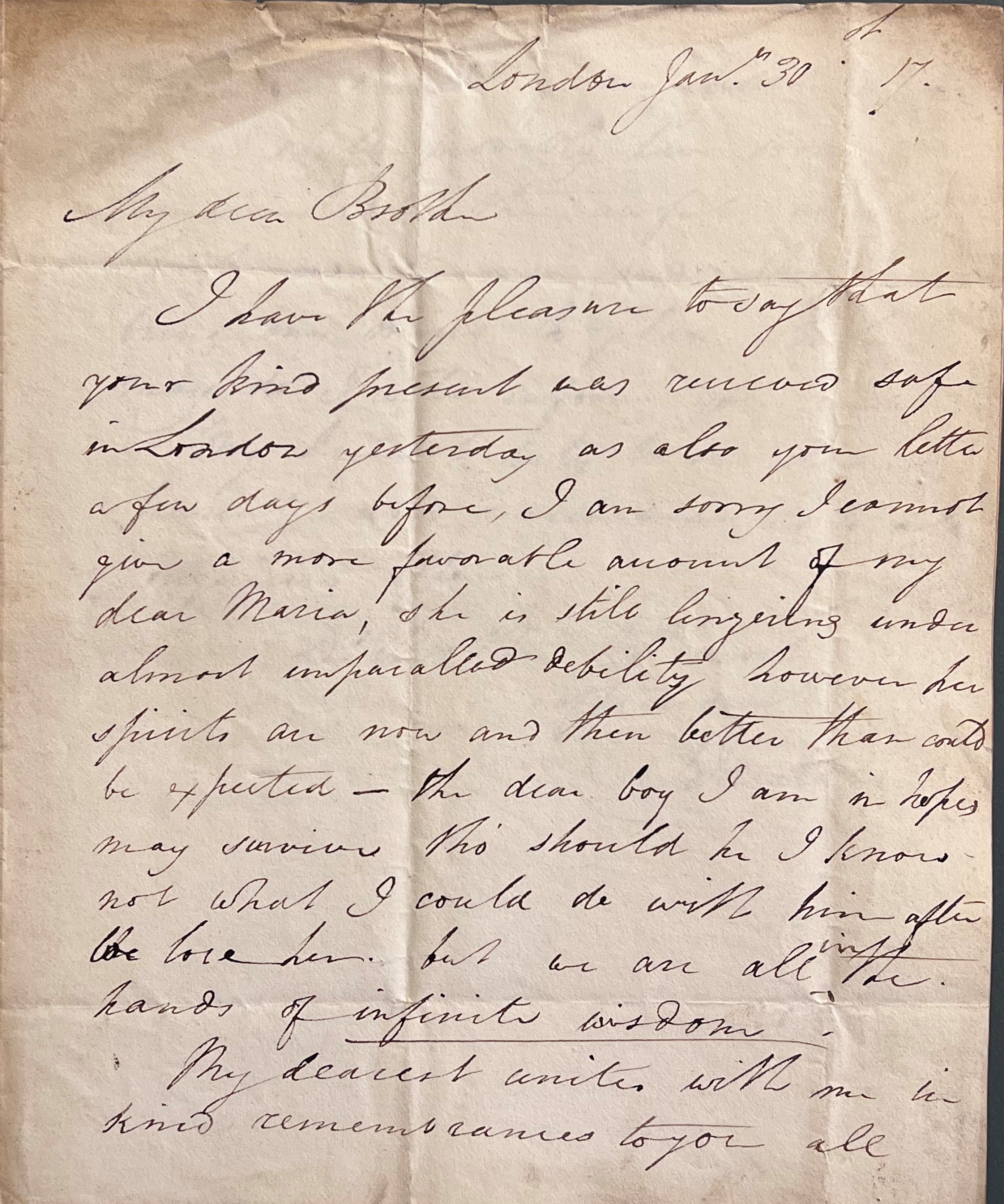 Letters of John Jackson R.A. – North Yorkshire Archives Blog