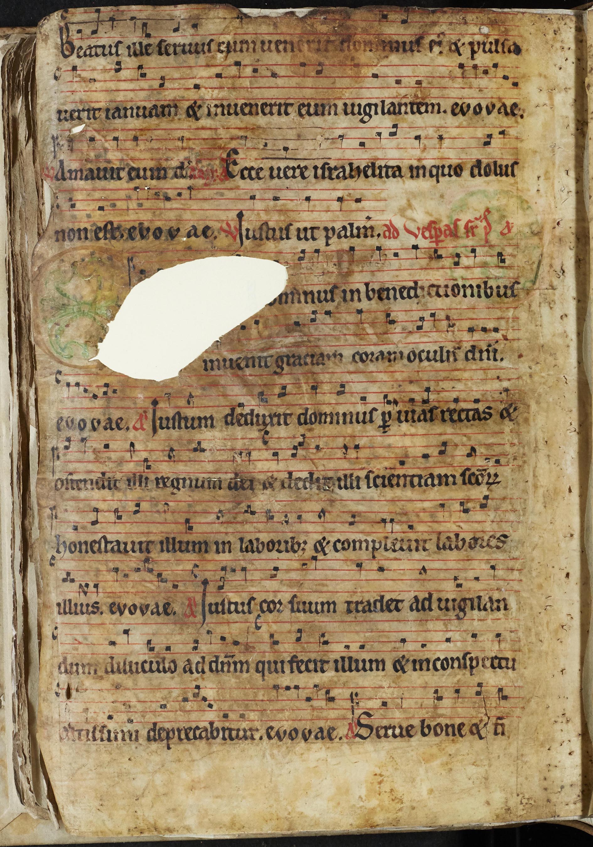 Medieval music: examples of manuscript fragments from our collections ...