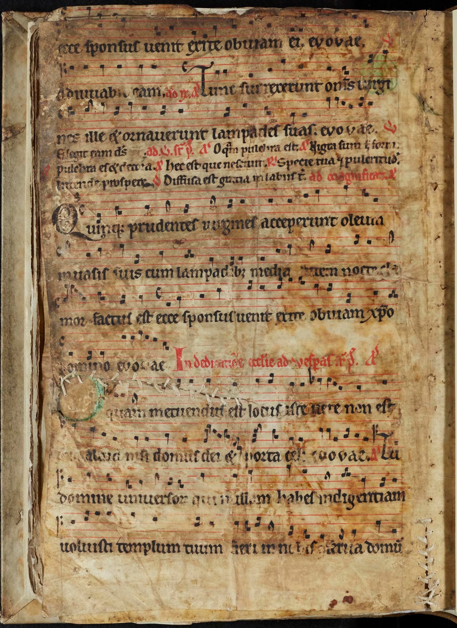 Medieval music: examples of manuscript fragments from our collections ...