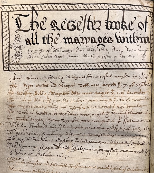 Parish registers: 1538 to 1753 – North Yorkshire Archives Blog