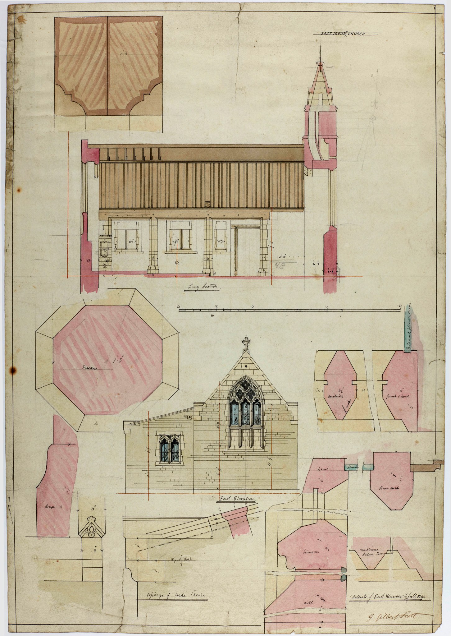 Temple Moore at East Moors, St Mary Magdalene & Kirkdale, St Gregory ...