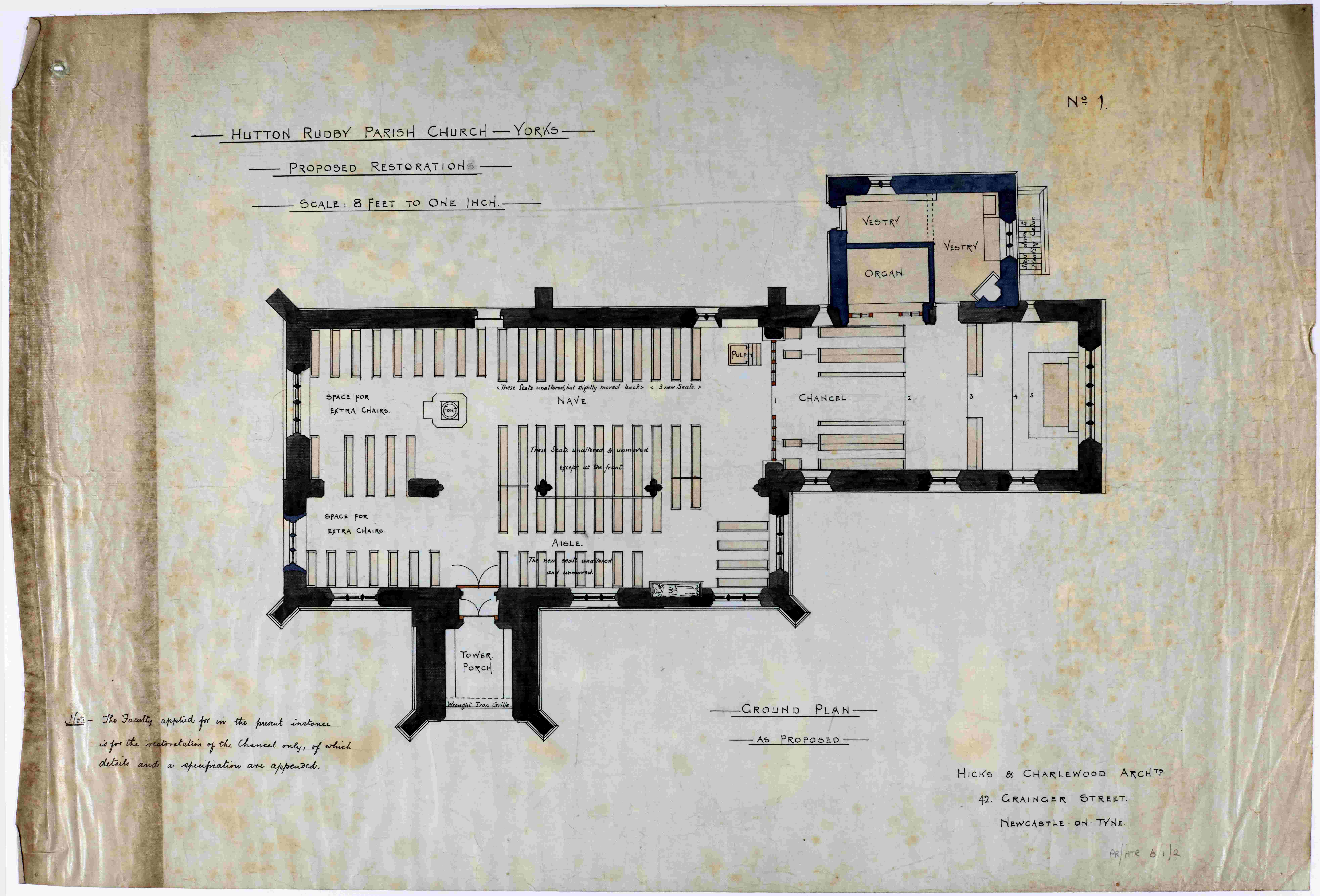 Two phases of restoration at Hutton Rudby, All Saints – North Yorkshire ...