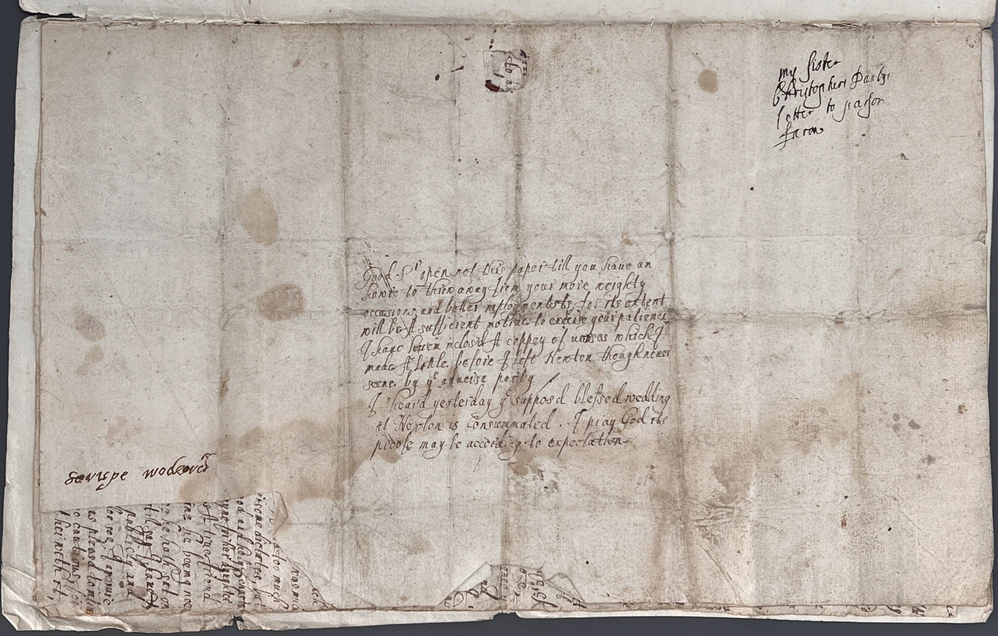 The life and times of Alice Thornton: an archive exploration – North ...