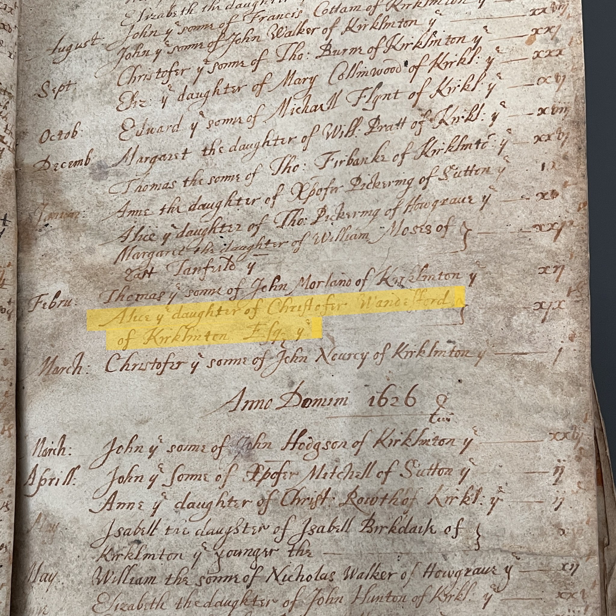 The life and times of Alice Thornton: an archive exploration – North ...